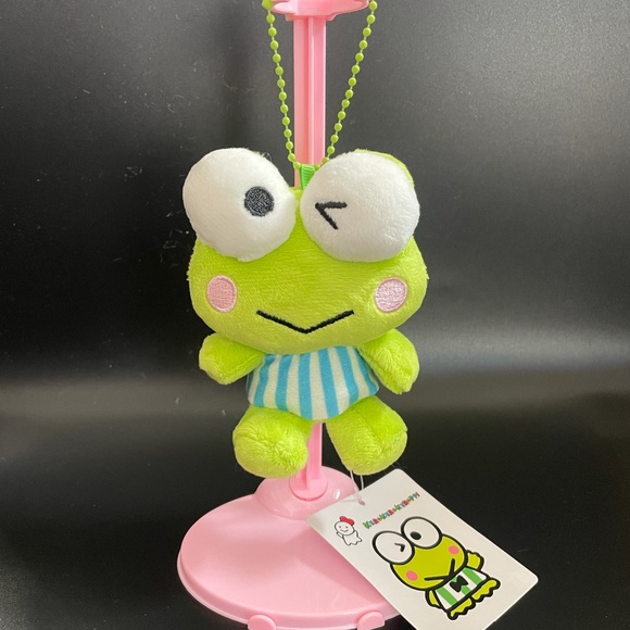 Sanrio | Accessories | Winking Keroppi Plush Keychain 45 | Poshmark